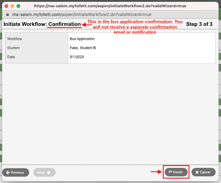 Applying for Transportation - Salem School District