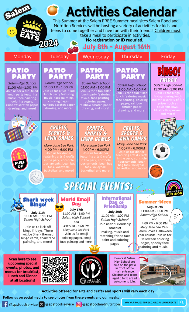 Summer Eats - Salem School District